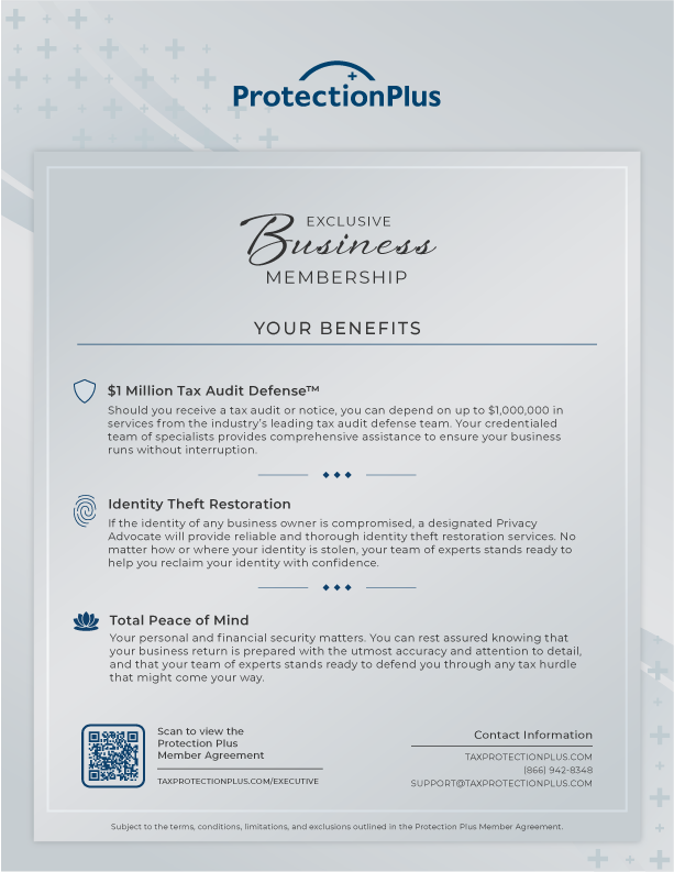 Digital Marketing Kit - Business Return | Tax Protection Plus